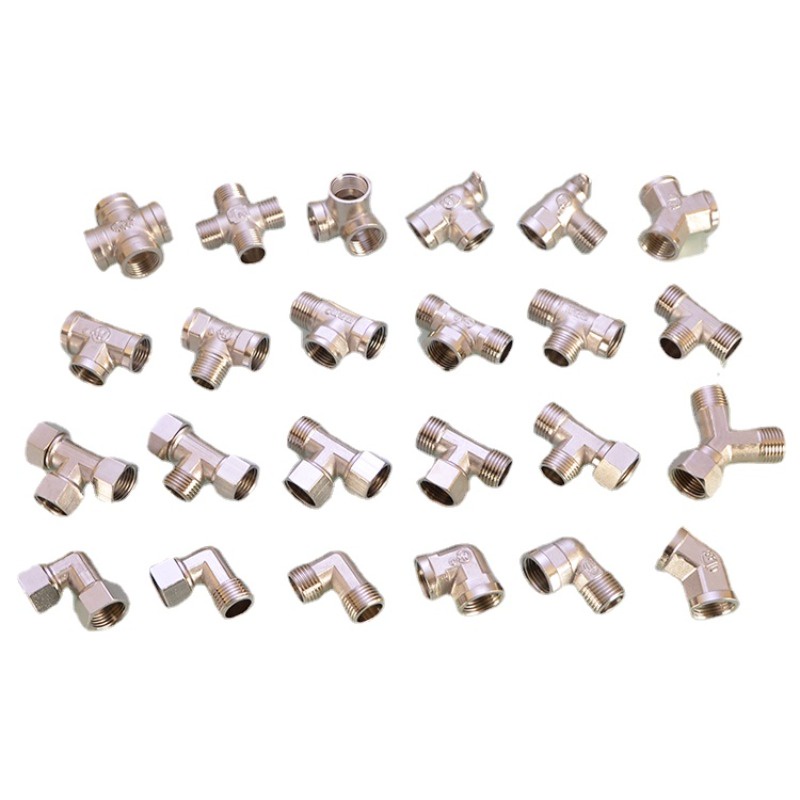 [WDY] 20mm Copper Electroplating Pipe Fittings 1/2 Stainless Steel ...