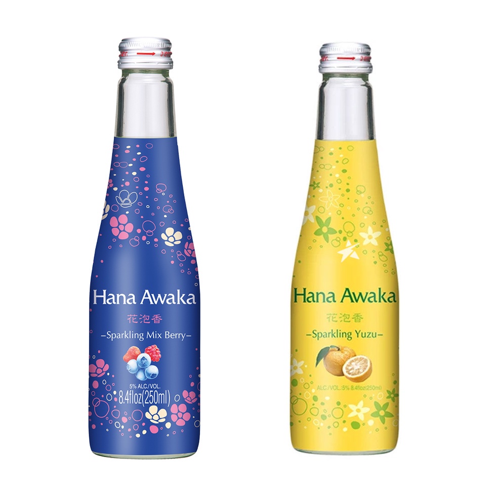 [DONKI]Hana Awaka Sparkling Sake 5% ABV 250ML (Assorted) | Shopee Singapore