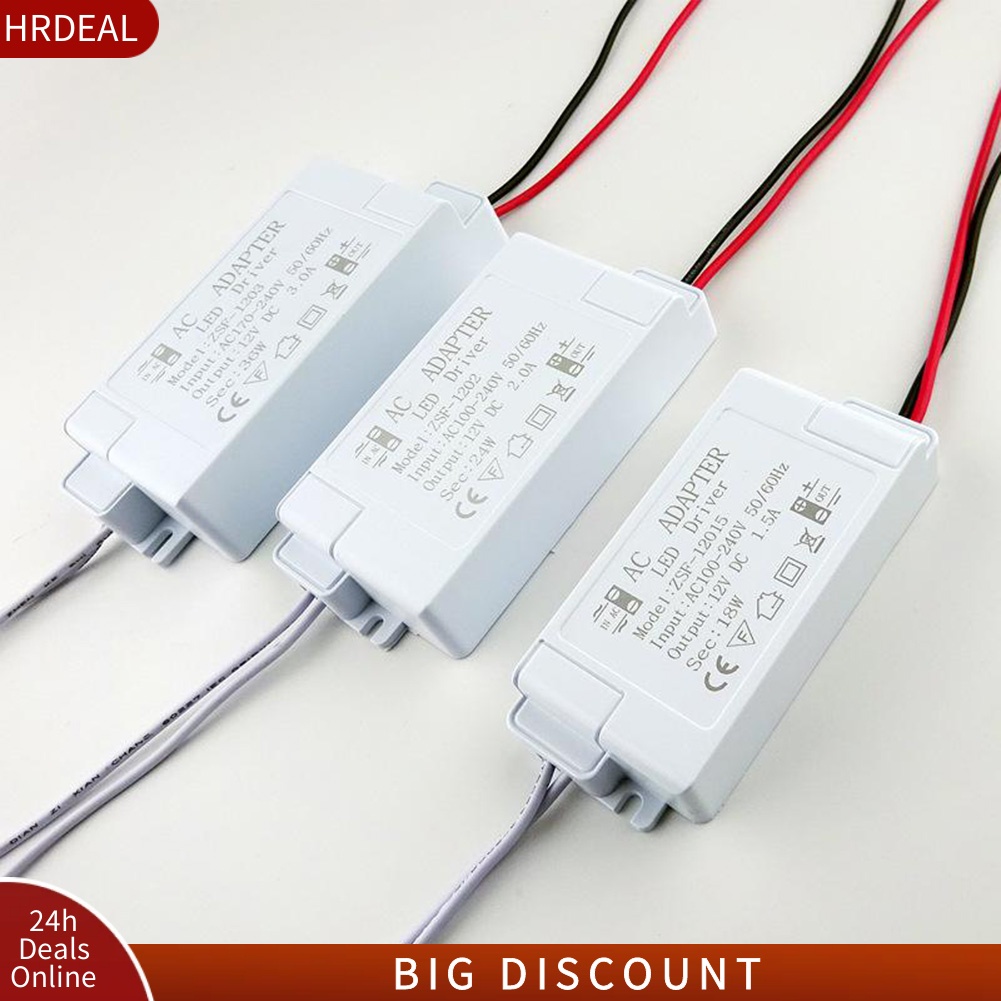[DEAL] LED Driver Adapter AC 220 -240V To DC 12V Transformer Power ...
