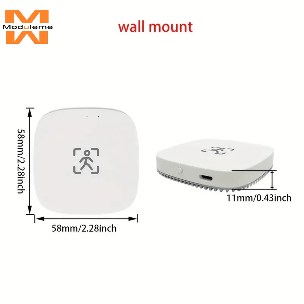 Smart Life Zigbee Human Presence Detector 5.8G/24G Tuya Wifi MmWave ...