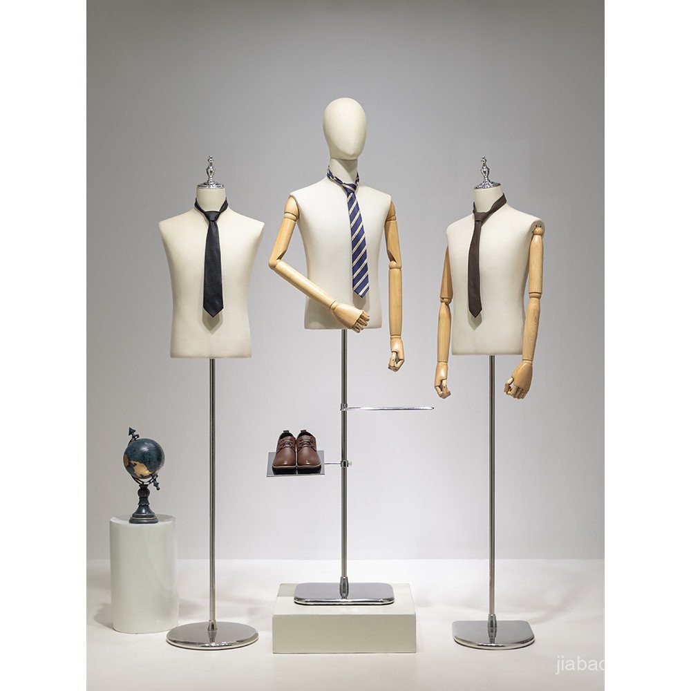 Fashion Brand Clothing Store Men's Model Window Display Stand Props Men ...