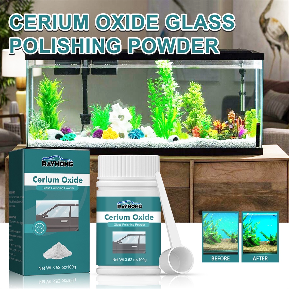100g Cerium Oxide Glass Scratch Removal Powder Windscreen Scratch ...