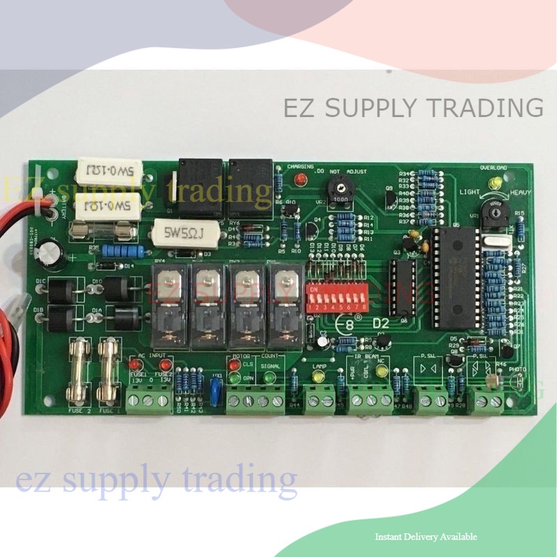 LIVE D2 Auto Gate Control Panel | For DC Sliding Gate Motor | Shopee ...