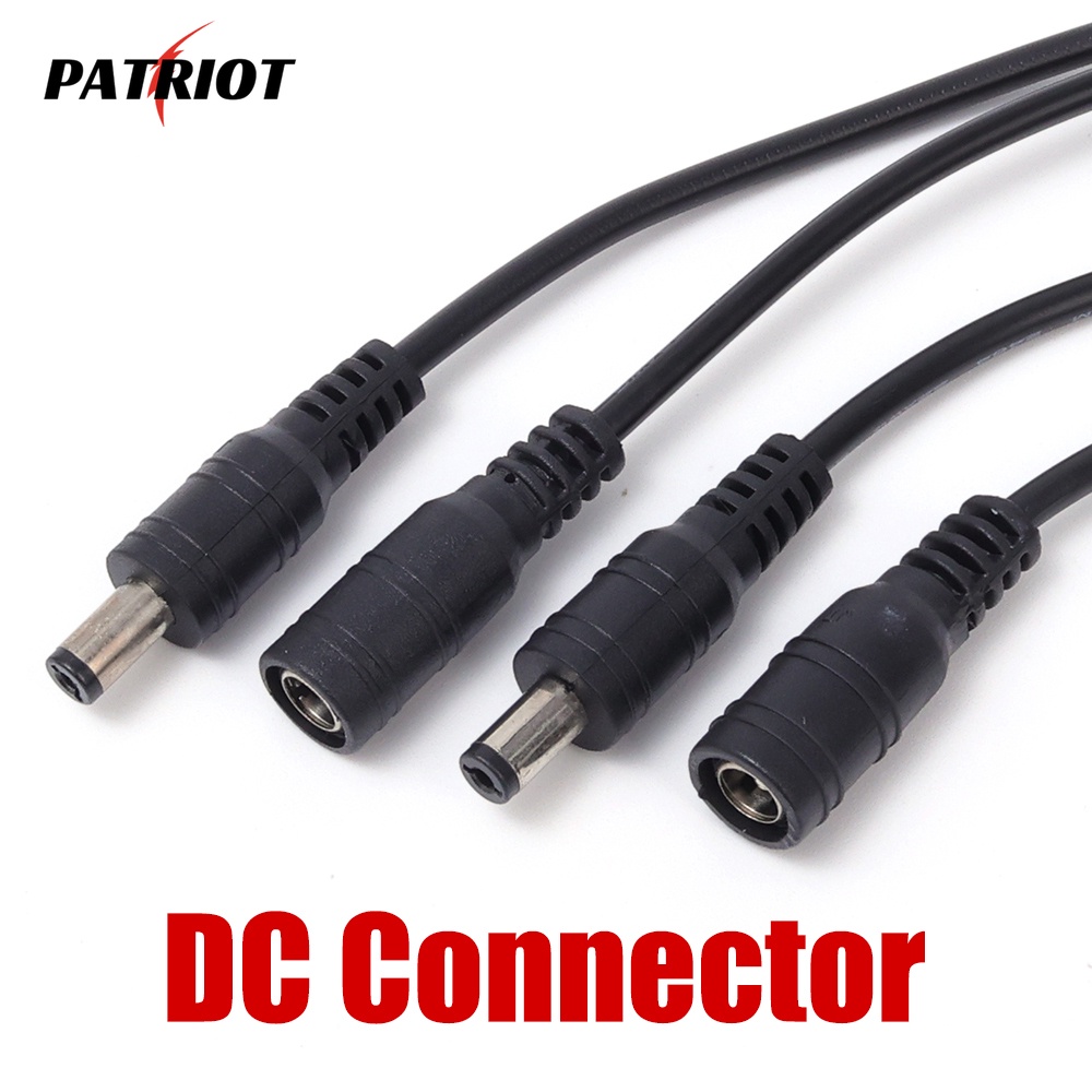 DC Connectors Set for LED Strip Light / Male Female Jack DC Power ...