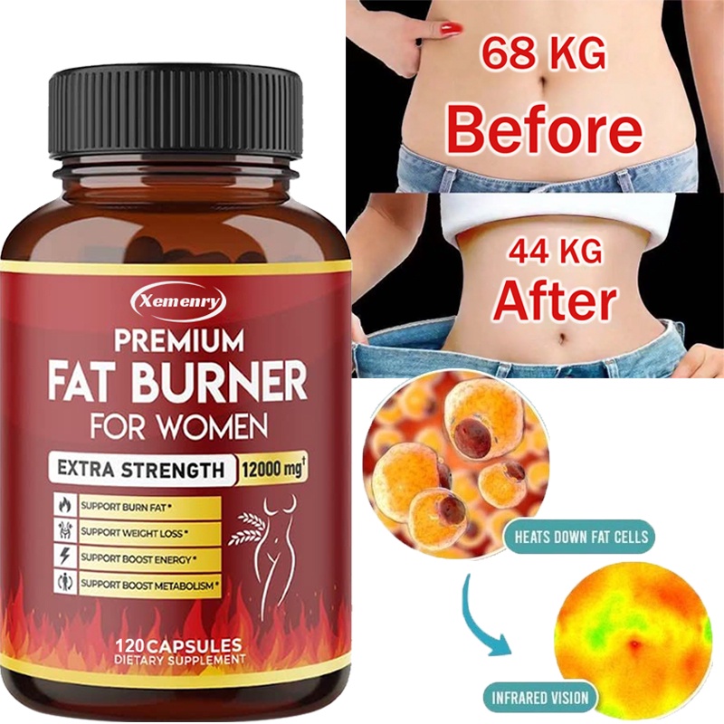 Fat Burner for Women, Metabolism Booster, 9 Powerful Green Tea Blends ...