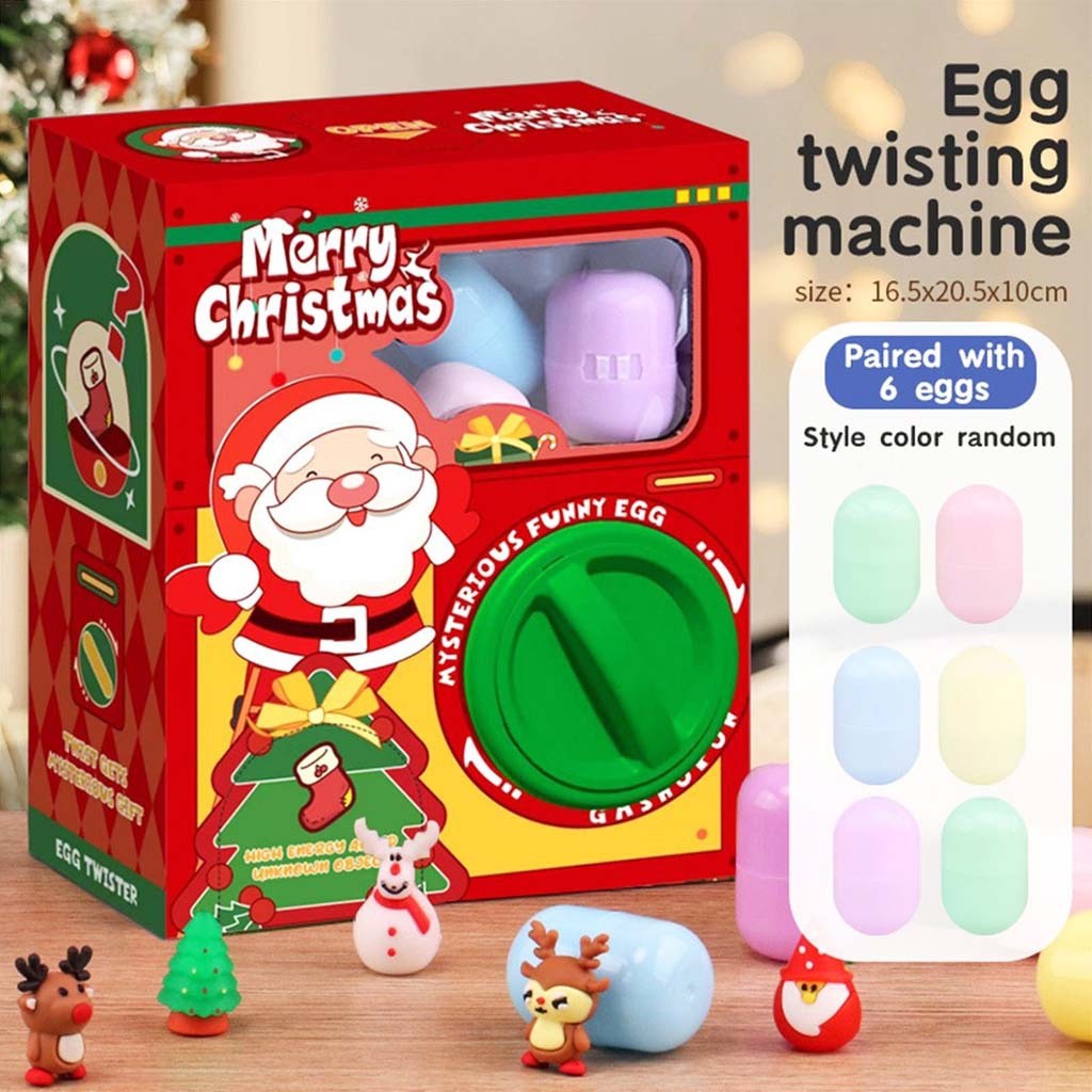 Christmas blind box Twist Egg Machine christmas gift set for children ...