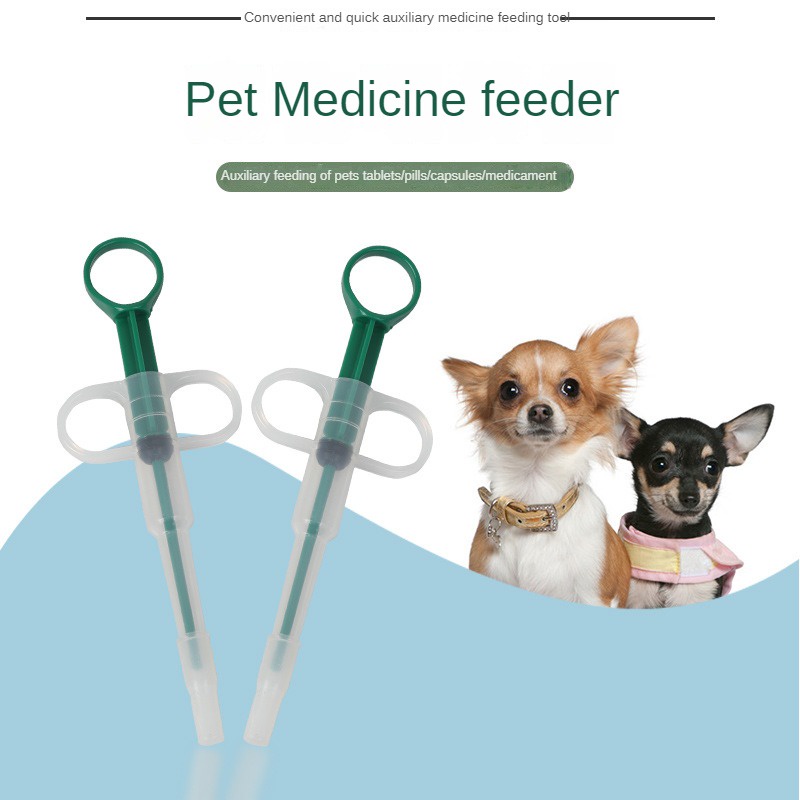 Pet Pill Plunger Popper for Small Cats Dogs Pill Gun Dispenser Shooter ...