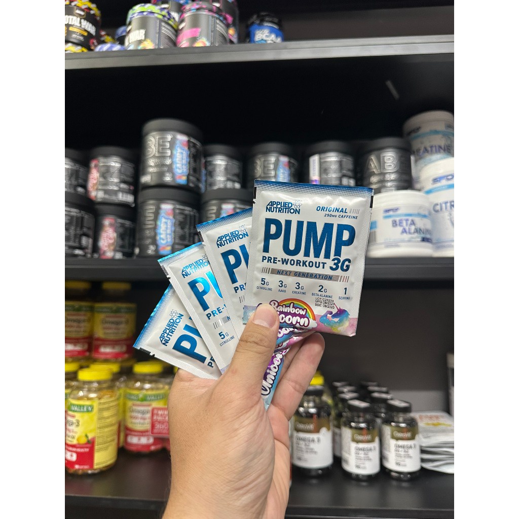 Sample Pre Workout Sample Applied Nutrition PUMP 3G (1 Pack) Power ...
