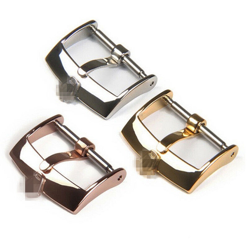 Stainless Steel Pin Buckle for Rolex 16mm 18mm 20mm Watchband Metal ...