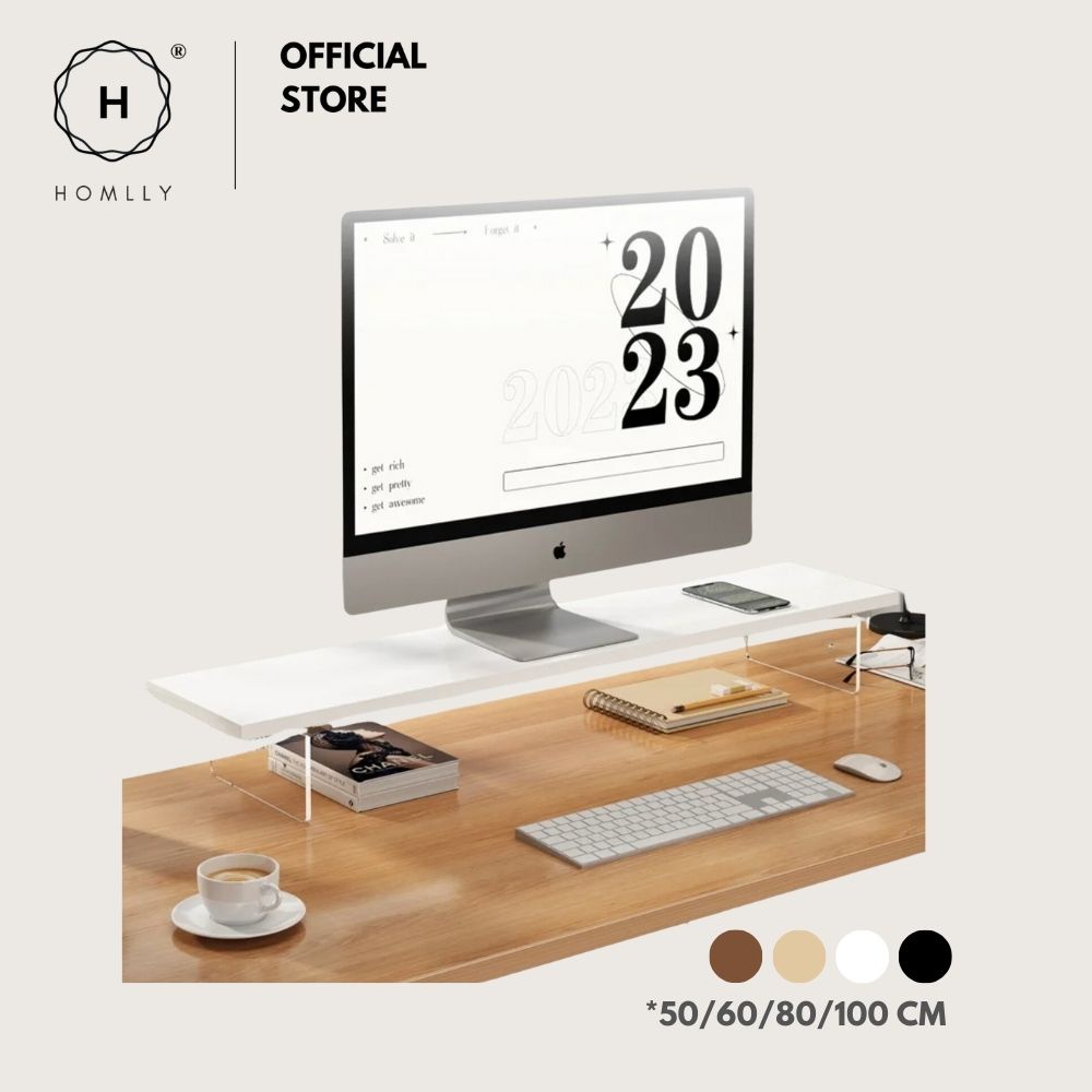 Homlly Suspended TV Monitor iMac Printer Riser Stand | Shopee Singapore