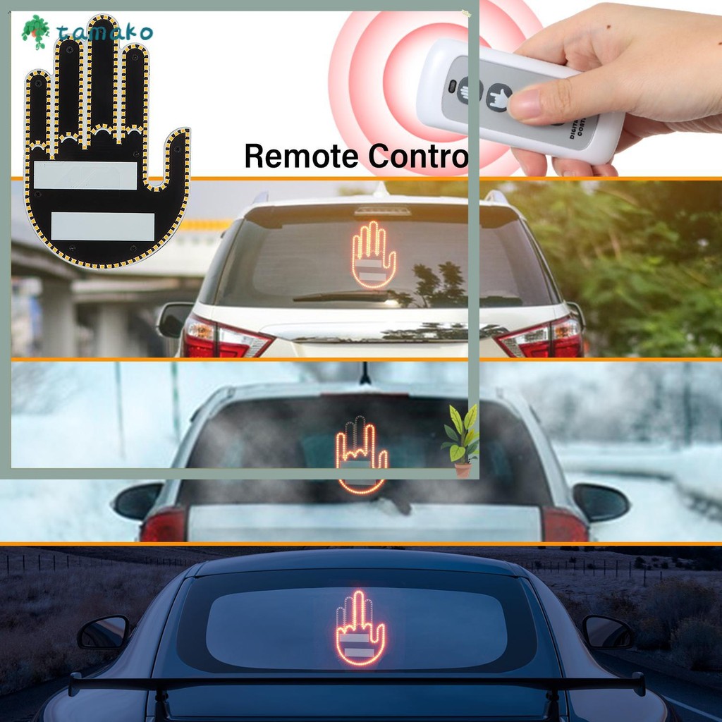 TAMAKO Gesture Light, Decorative Lights Remote Control Car Middle ...