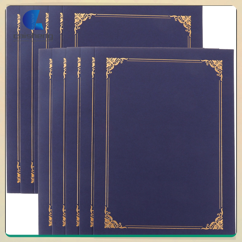 10Pcs Certificate Cover Certificate Holder Decorative Award ...