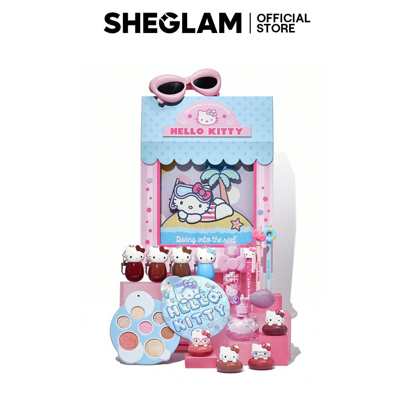 Hello Kitty｜SHEGLAM Full Collection Set-palette,lip gloss set,cream ...