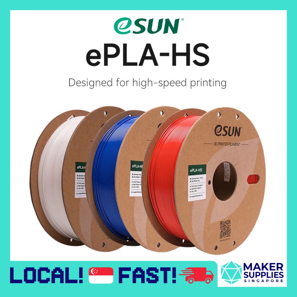 eSun ePLA-HS 1.75mm 1KG 3D Printer Filament High Speed PLA Printing ...