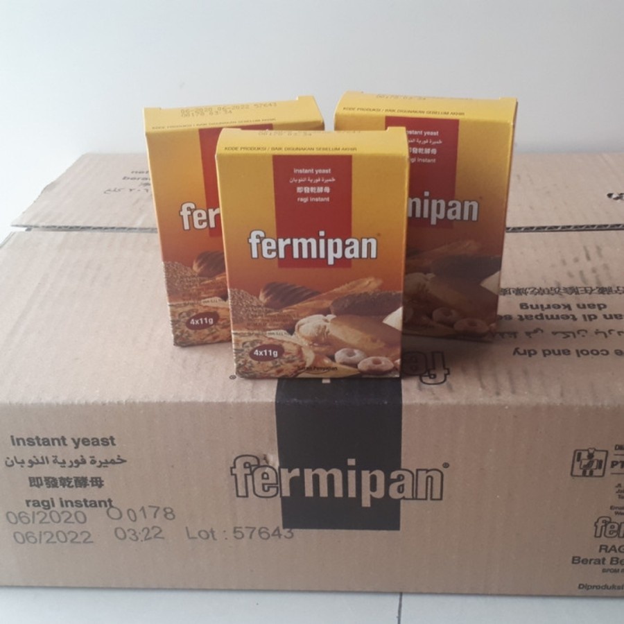Fermipan sachet Yeast instant dus 60 Boxes x 4pcs | Shopee Singapore