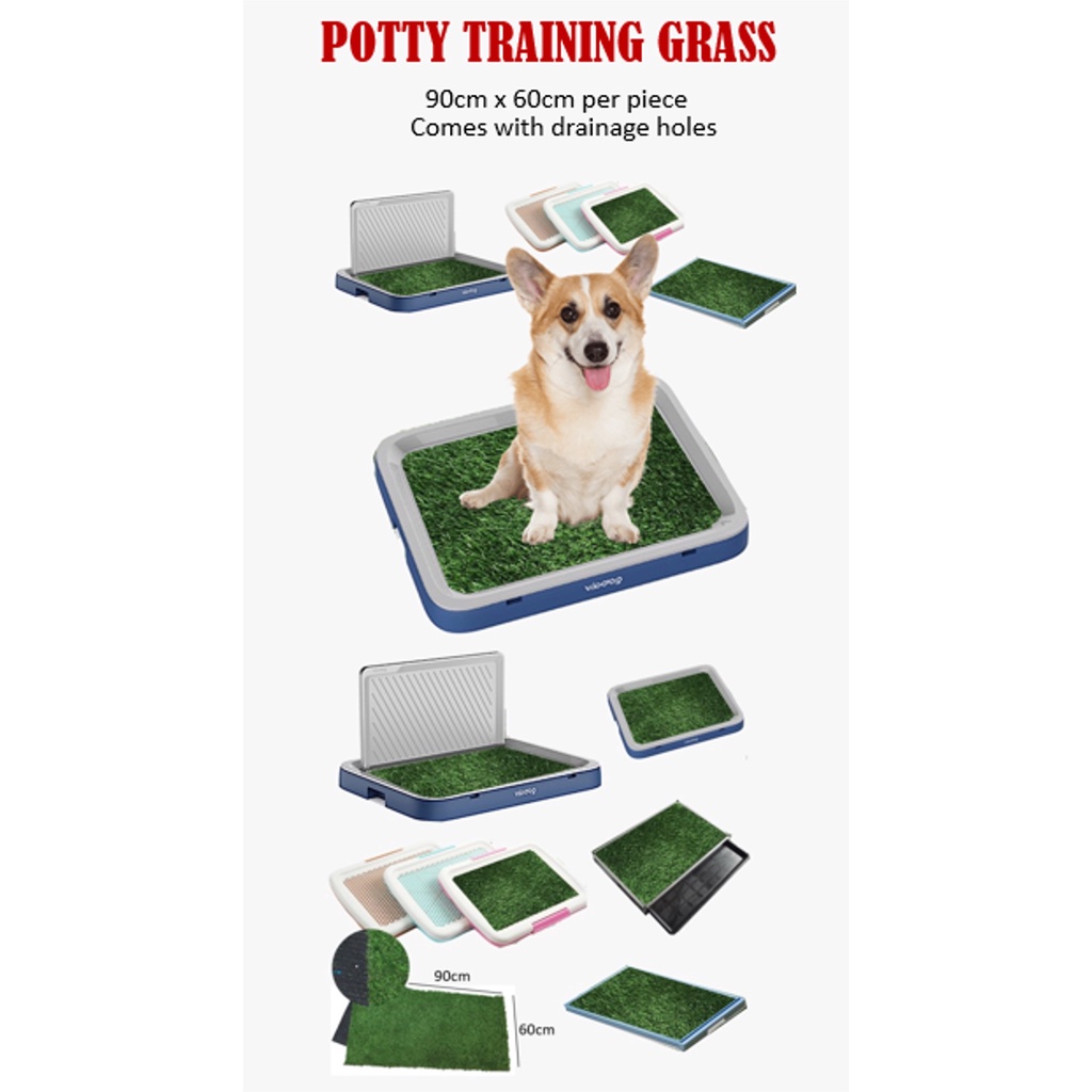 [SG SELLER] Dog Pee Tray - Metal Pee Tray Plastic Tray Dog Puppy Toilet ...