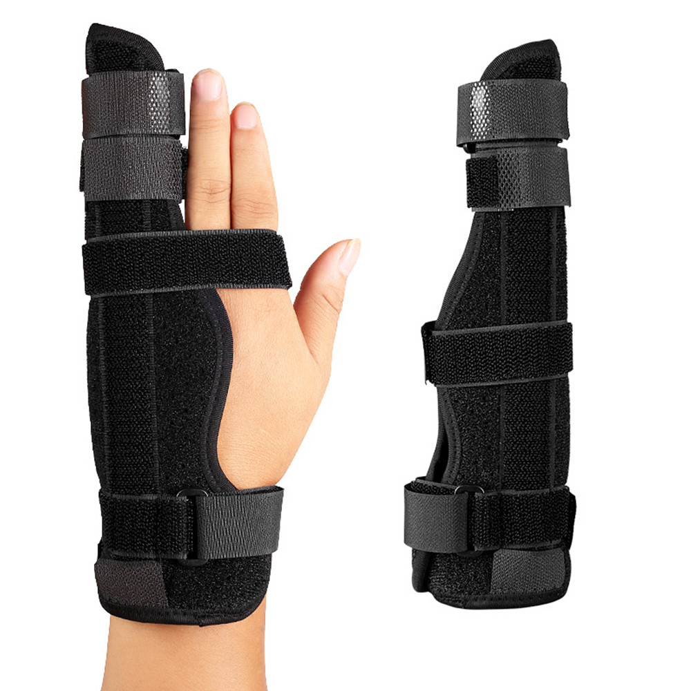 1pcs Adjustable Compression Finger Holder Protector Brace Sports Wrist ...