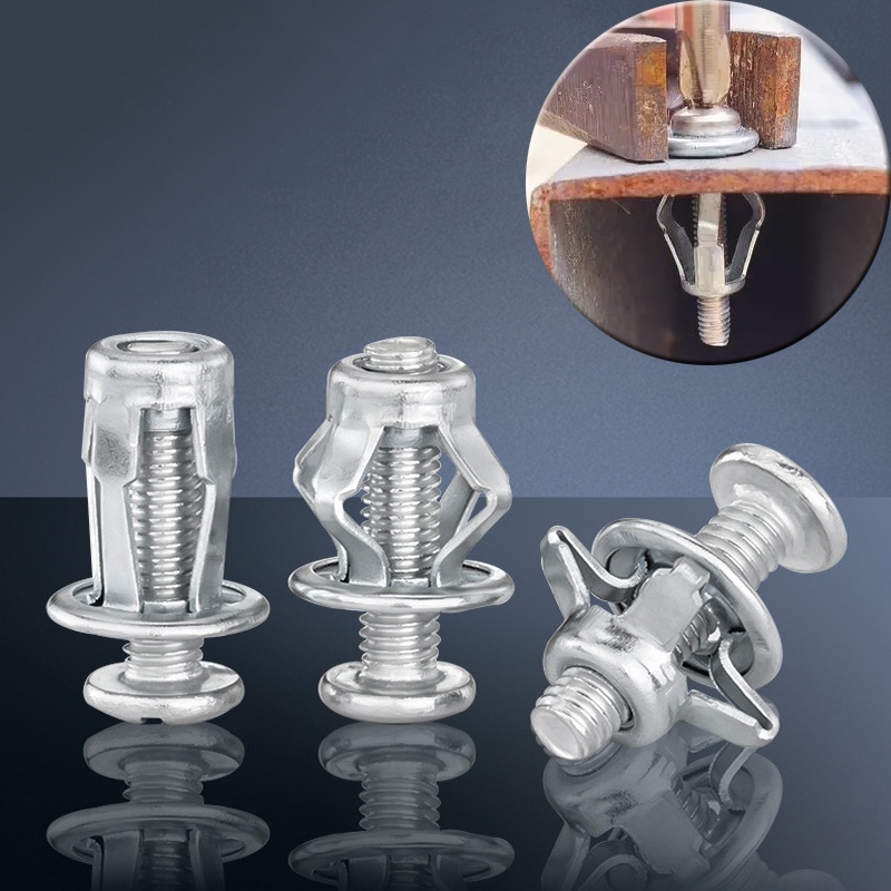New M4 M5 M6 M8 Petal Rivets Nut Jack Nuts Car Metal Screw For Hollow ...