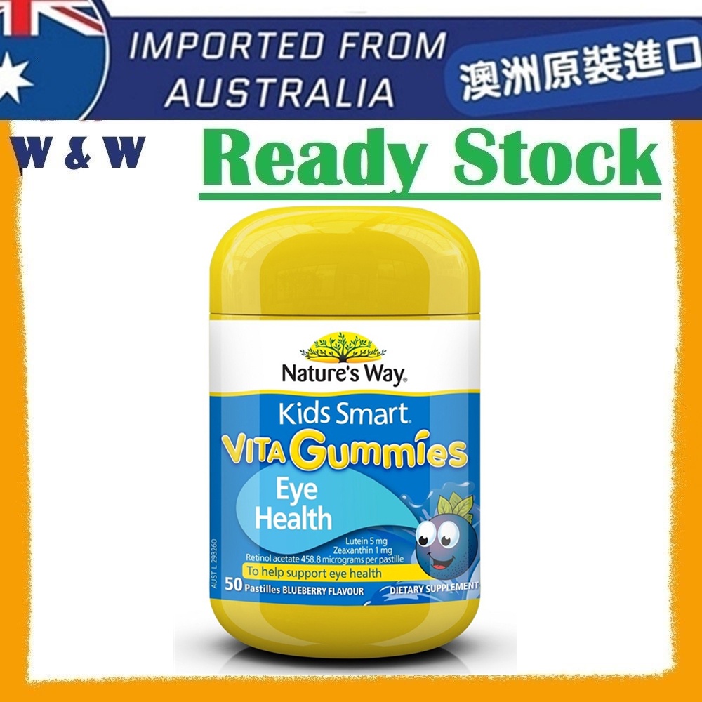 [EXP 07/2025] Nature's Way Kids Smart Vita Gummies Blue Light Eye ...