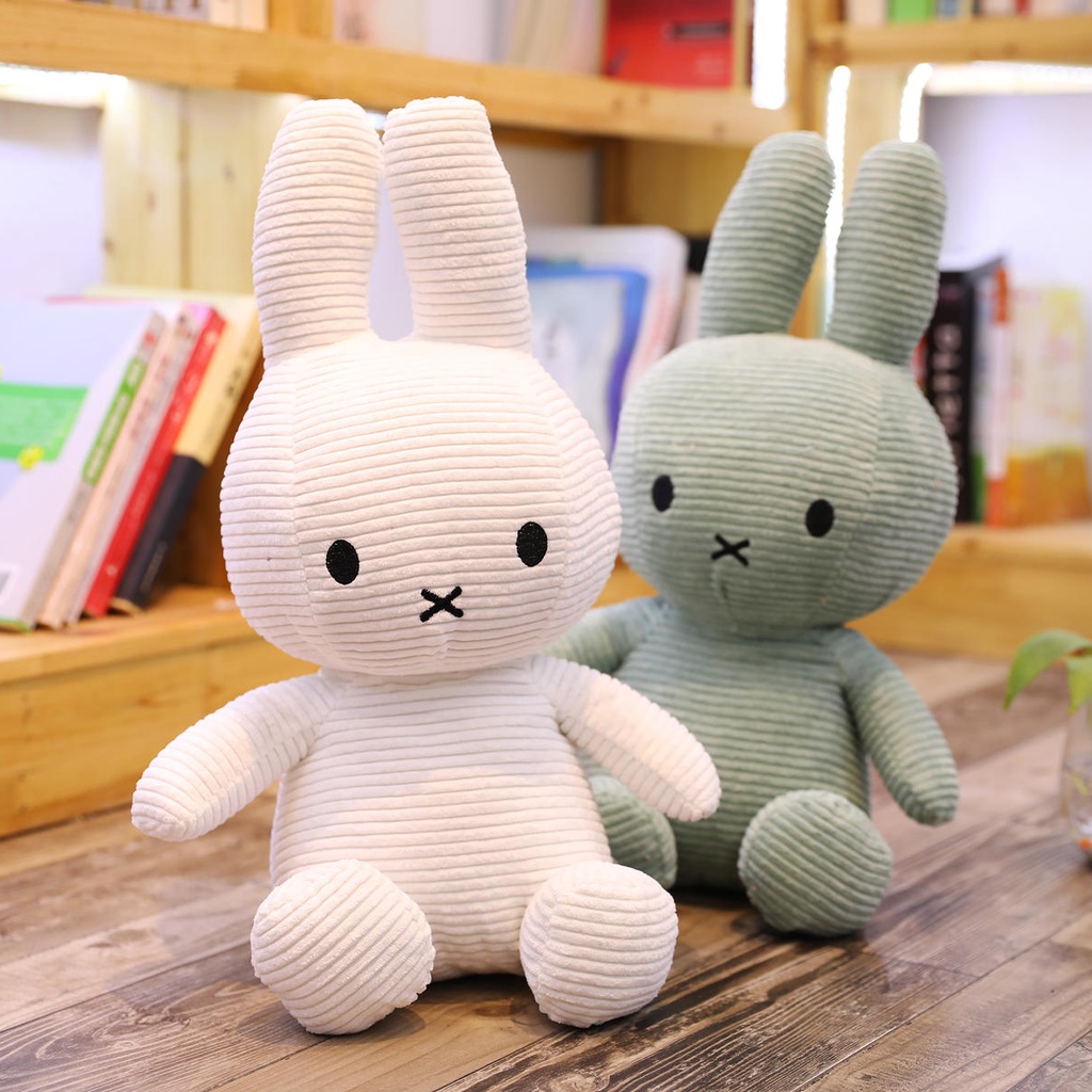 25cm Bunny Plush Toy Cute Big Ear Bunny Doll Baby Comforting Ragdoll ...