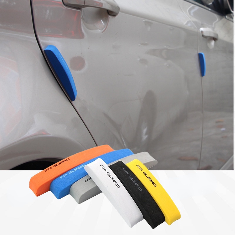 4Pcs Car Side Door Edge Guards Protector Black Scratch Guard Car Anti ...
