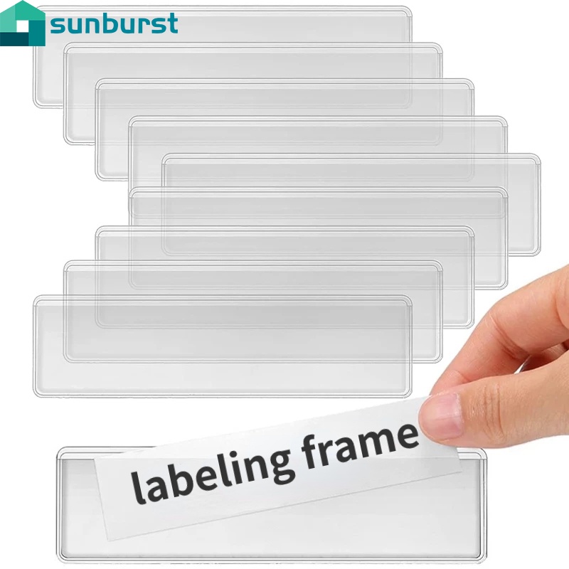 Multi Purpose Adhesive Label Holder/ Warehouse Storage Classification ...