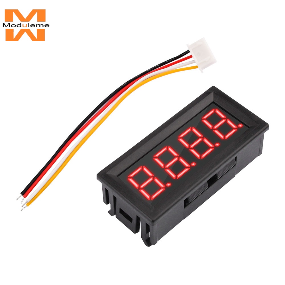4 Digit 7 Segment Display Module RS485 LED Display ASCII Modbus Display ...