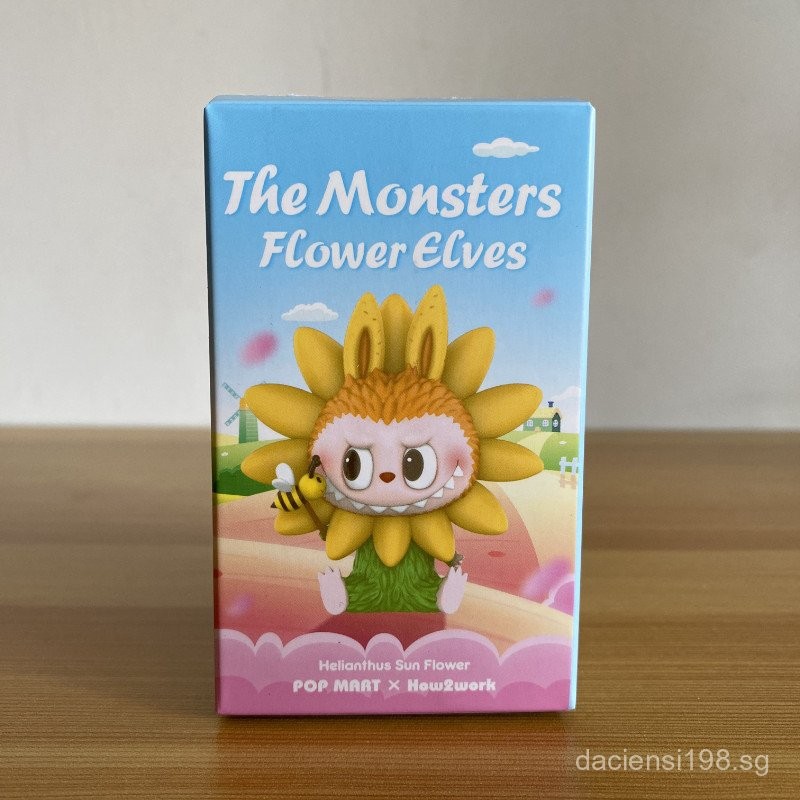 Authentic POPMART Pop mart LABUBU Flower Spirit Series Trendy Blind Box ...