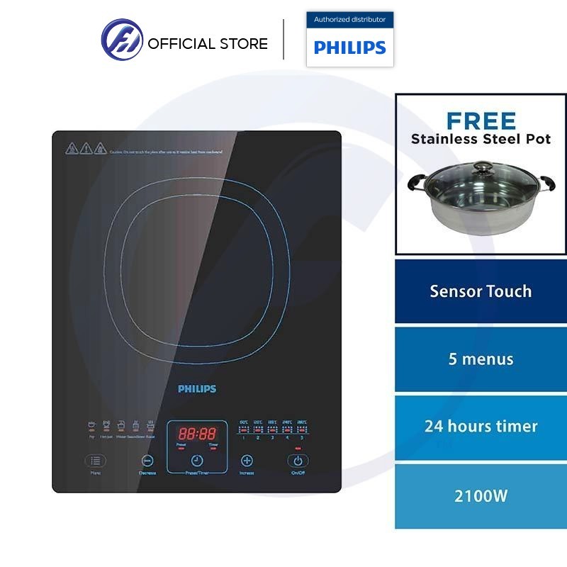 Philips HD4911/62 Daily Collection Induction cooker - Stainless steel ...