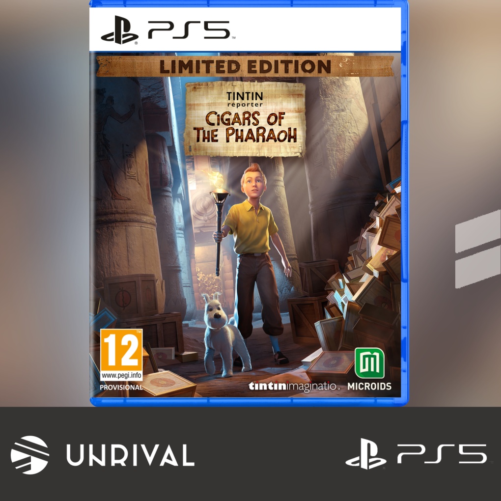 PS5 Tintin Reporter - Cigars of the Pharaoh [Limited Edition]- /R2 EUR/R2 - Unrival | Shopee ...