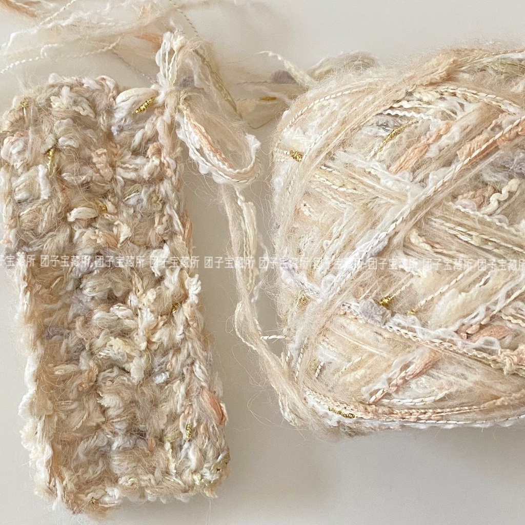 [Julia Gift Shop] Milk Coffee Color Series Wool Features Hand-Mixed ...