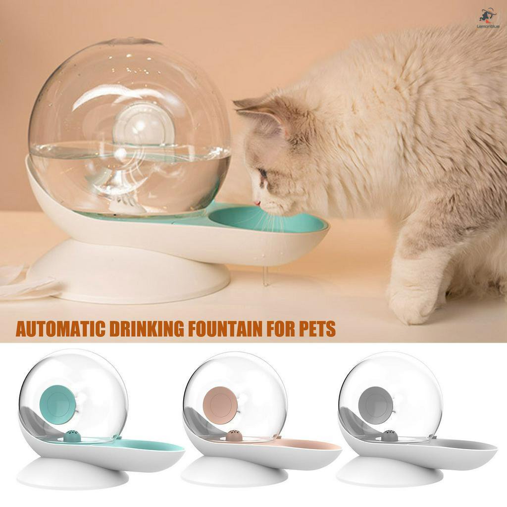 Snails Bubble Automatic Cat Water Bowl Fountain for Pets Water ...