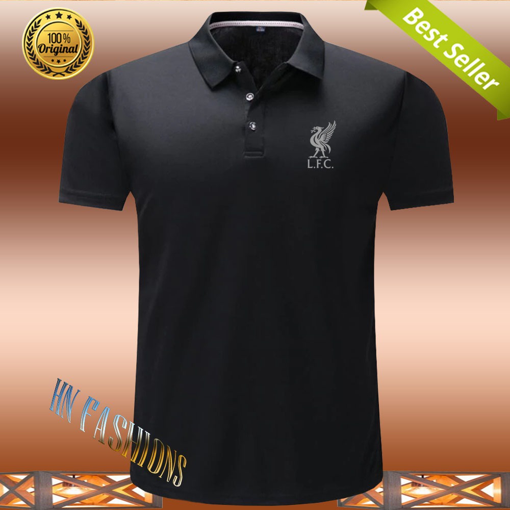 Polo Collar Liverpool Silver - Kaos Collar Men Distro - Kaos Polo Shirt ...