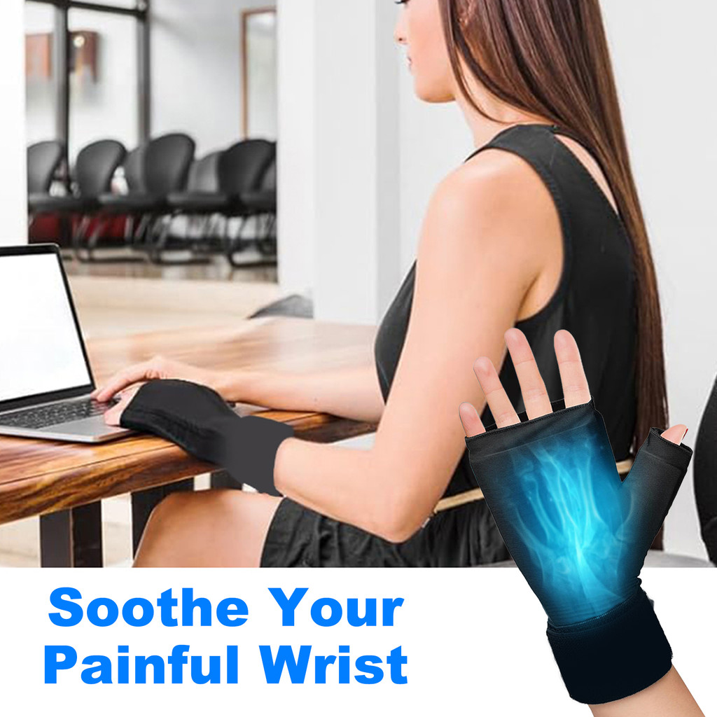 shopeevip-Hand Ice Pack Glove for Carpal Tunnel Relief Cold Hot Therapy ...