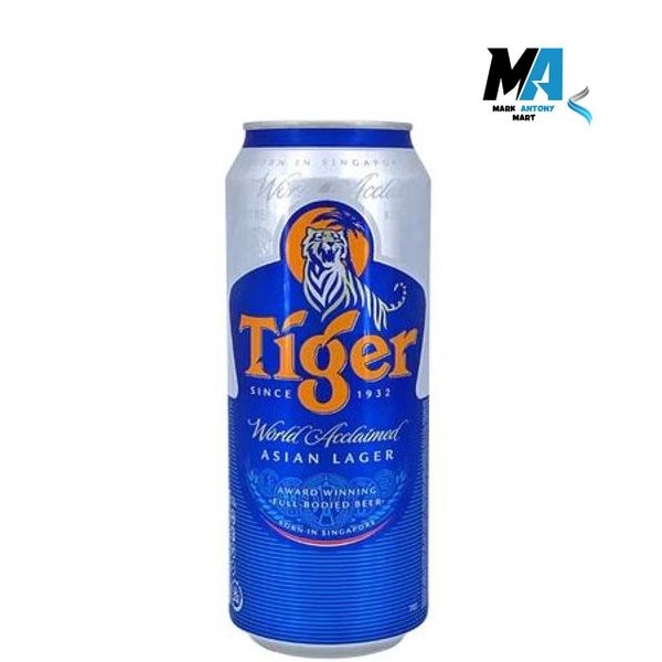 Tiger Lager Beer Can 490ml | Shopee Singapore