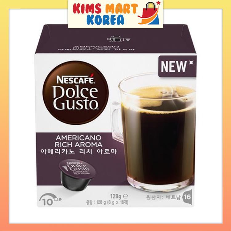 Nescafe Dolce Gusto Americano Rich Aroma Capsule Coffee 8g x 16pcs ...