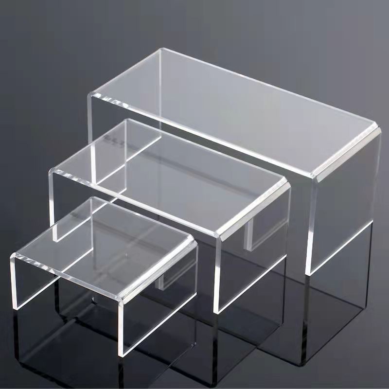Acrylic Shelf New Thickened Desktop Elevated Rack Household Minimalist ...