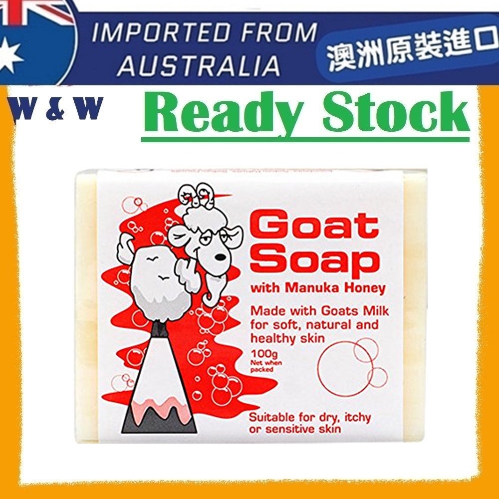 The Goat Skincare Organic Soap Manuka Honey Flavour 100g Made In