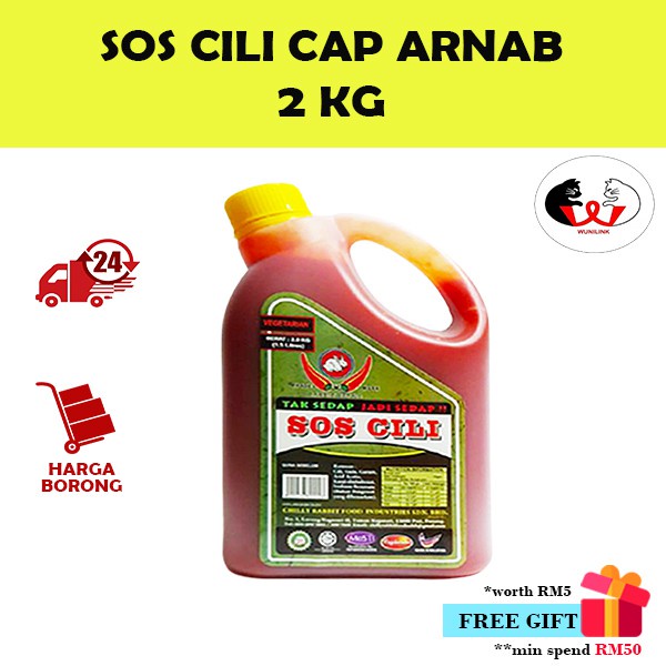 Sos Cili Cap Arnab (2KG)/Rabbit Brand Chilli Sauce (2KG) | Shopee Singapore