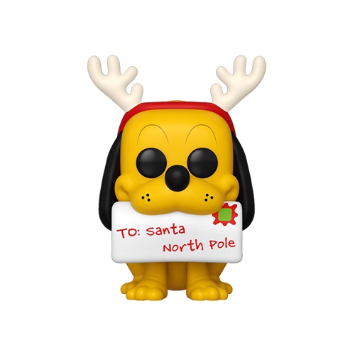 Funko Pop Disney: Holiday 1227 Pluto (w/Sign) | Shopee Singapore