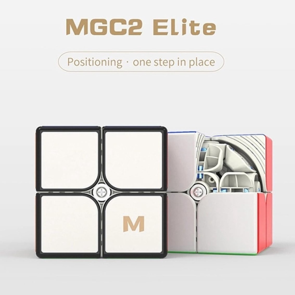 YJ MGC Elite 2x2 Magnetic Newest 2x2x2 Speed Magic Cube MGC2 Elite M ...