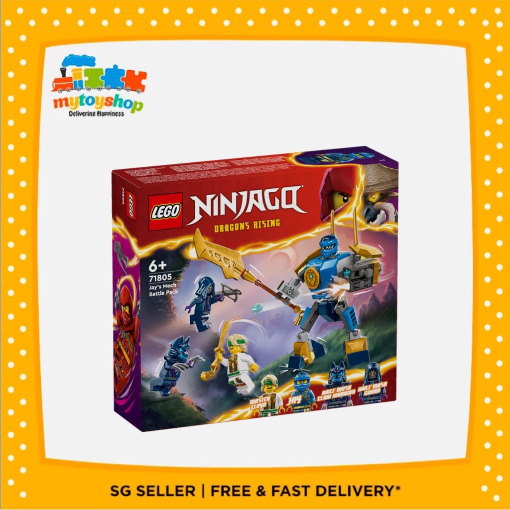 LEGO 71805 Ninjago Jay's Mech Battle Pack | Shopee Singapore