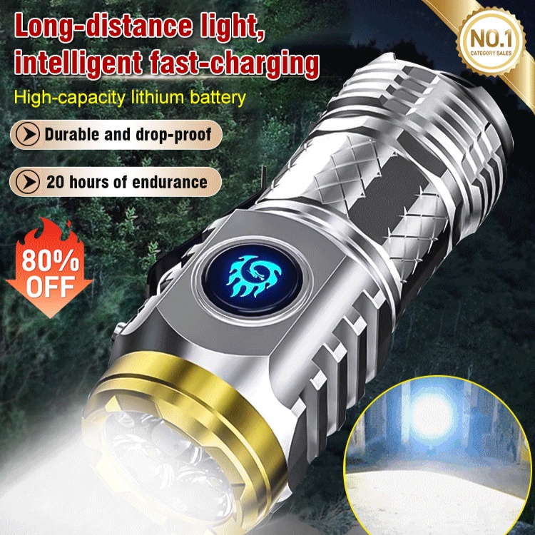 🔥12h Ship🔥【Made in Germany】迷你超强光手电Super Lighting Flashlight Mini ...