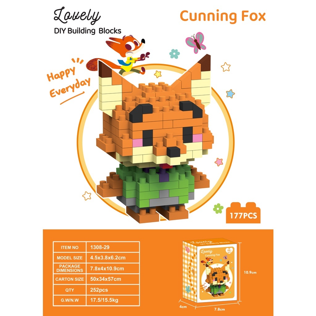 Nano Blocks Disney Cartoon doll Building Blocks Pooh Bear Sanrio ...