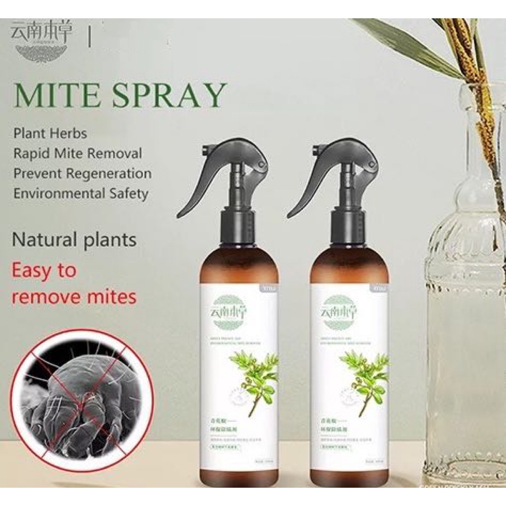 Bed Bug and Dust Mite Killer Spray Natural Plant Formula Green Pepper ...