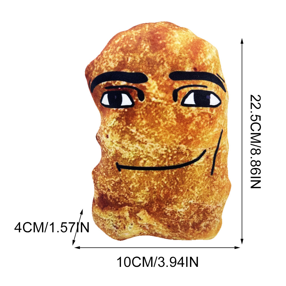 Chicken Nugget Meme Plushies Toy Cute Stuffed Animal Doll Cute Chicken ...