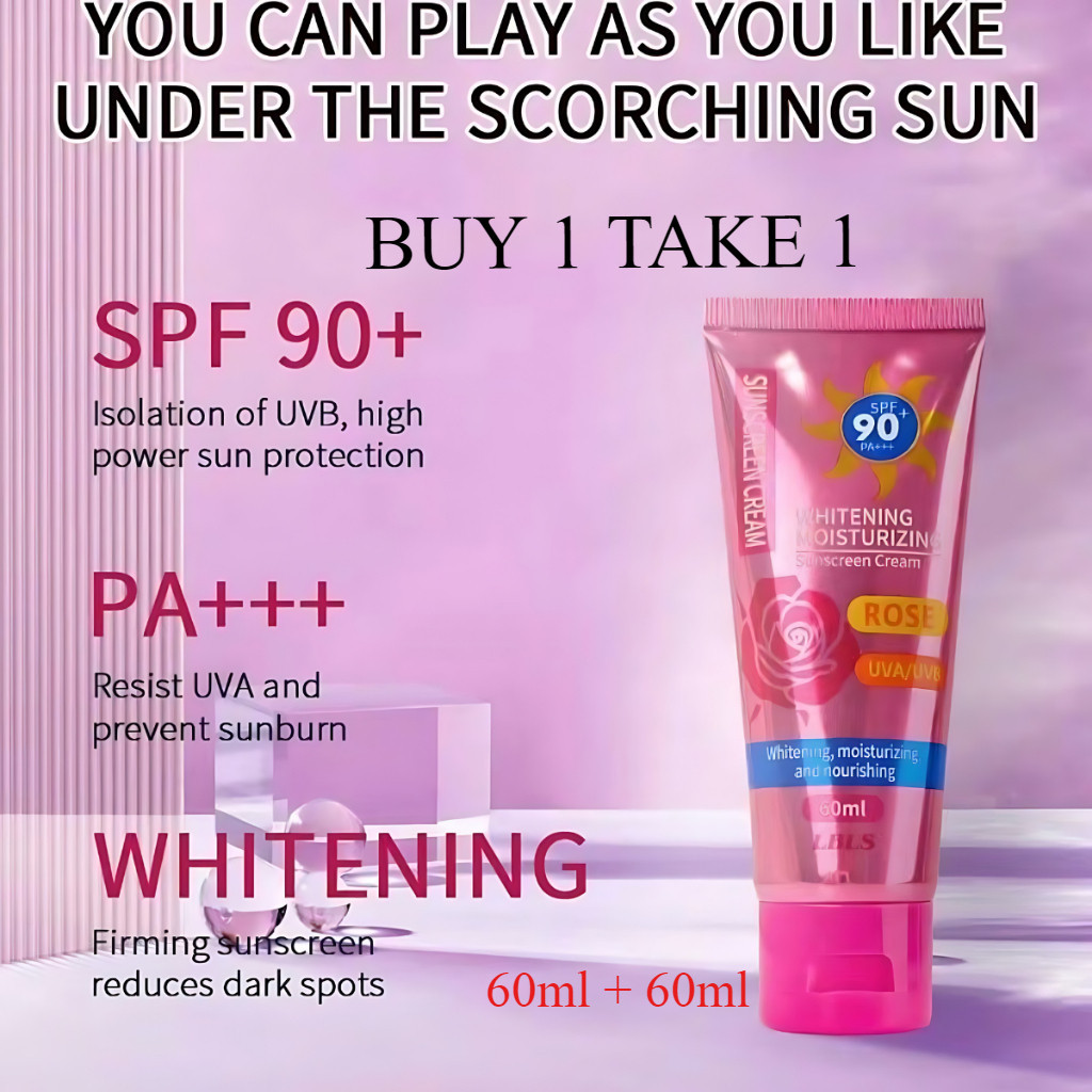 EBG SPF 90+++ Sunscreen Cream Skin Care for Face Whitening High ...