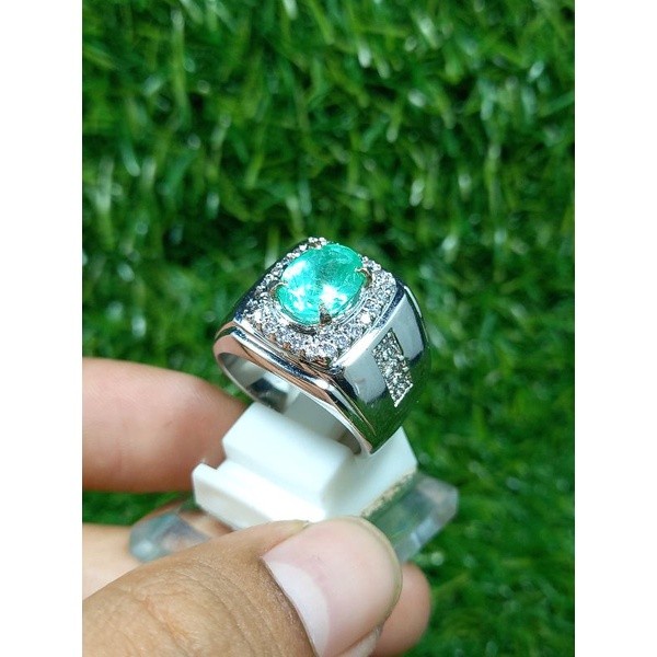 COLOMBIA ZAMBRUD STONE (EXERALD BERYL) ORIGINAL NATURAL | Shopee Singapore