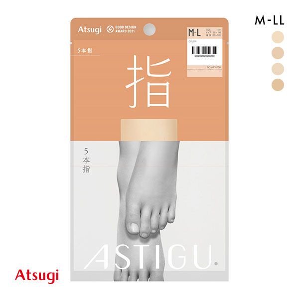 Atsugi Astigu Toes 5 Fingers Tights Panty Stocking(A56AP1010)(Direct ...
