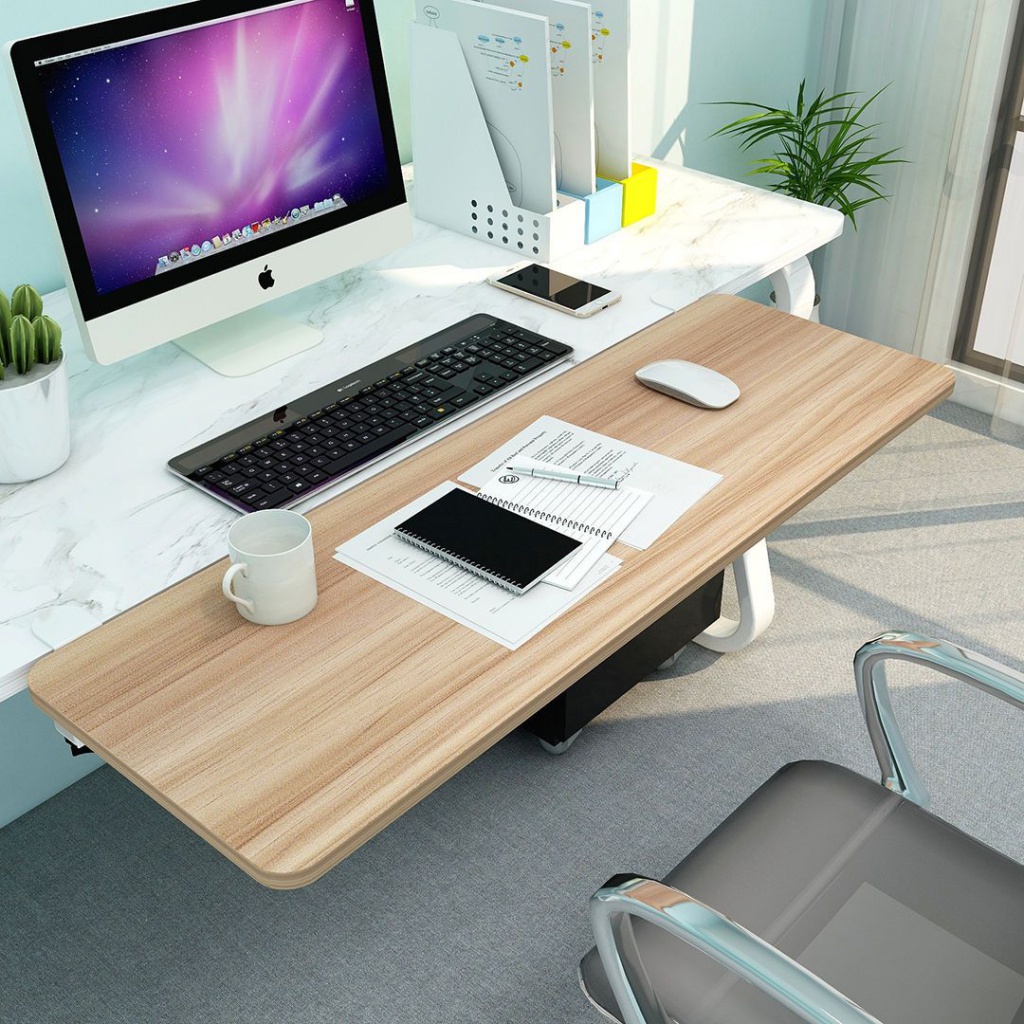 Desktop extension board without punching, keyboard hand support ...